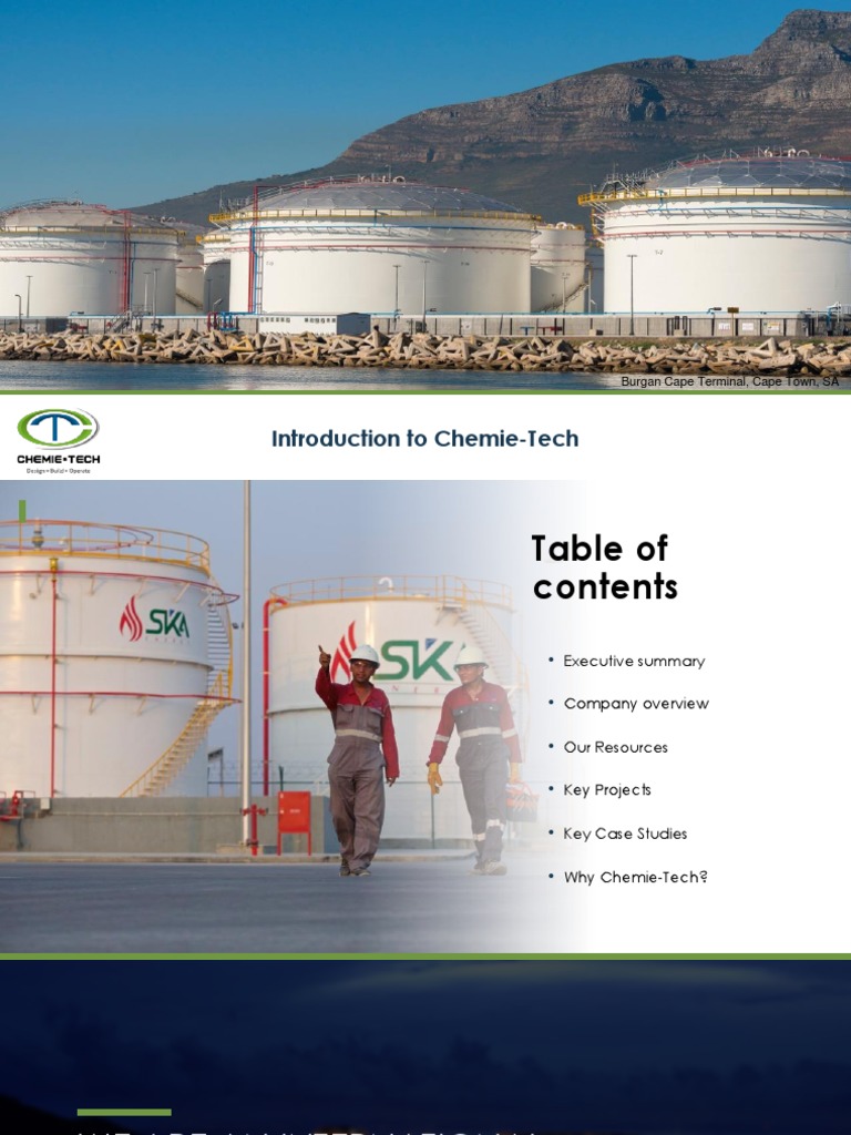 Introduction To Chemie-Tech - A21 | PDF | Oil Refinery | Petroleum