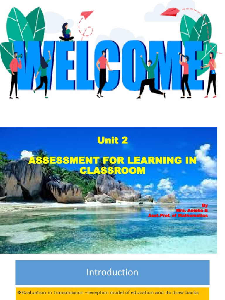 Assessment For Learning in Classroom | PDF