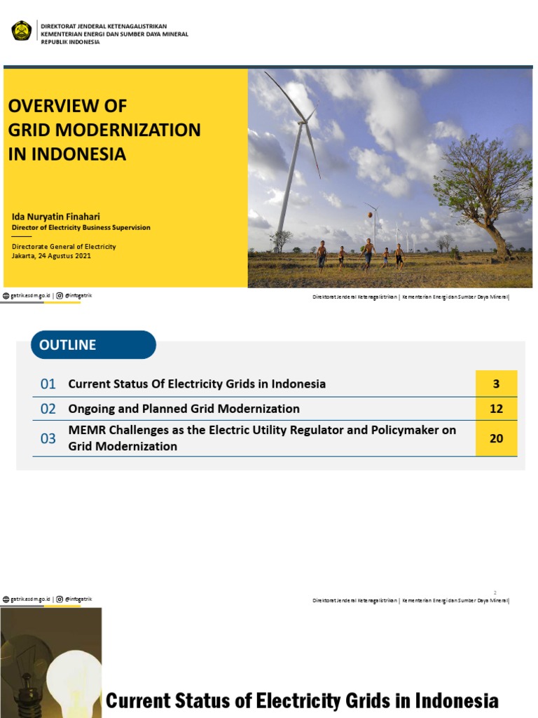 Indonesia's Electricity Grid Modernization | PDF | Electric Power ...