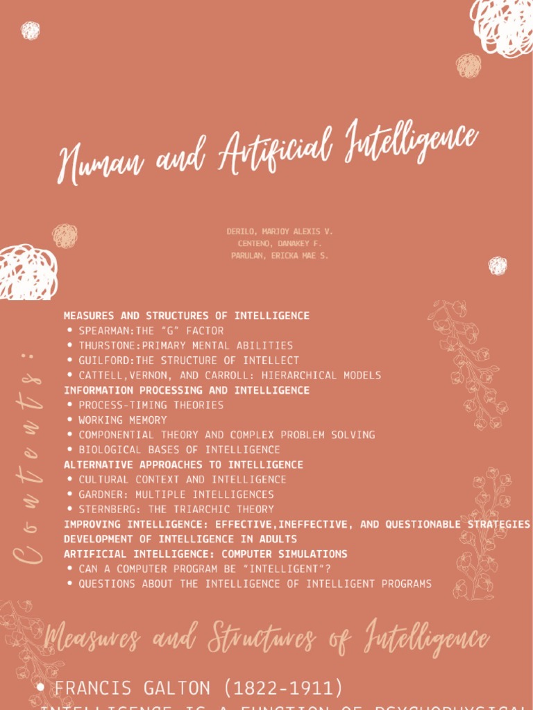 Human and Artificial Intelligence | PDF