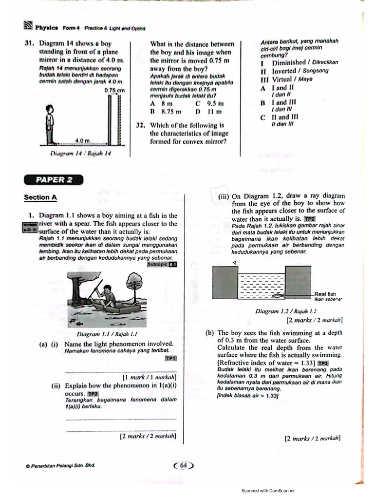 Physics Form 5 Chapter 5 Paper 2 | PDF