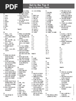 Get To The Top Plus - 3 - Tests | PDF