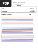 Circle The First Letter Worksheets | PDF