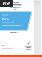 Internshala Certificate | PDF