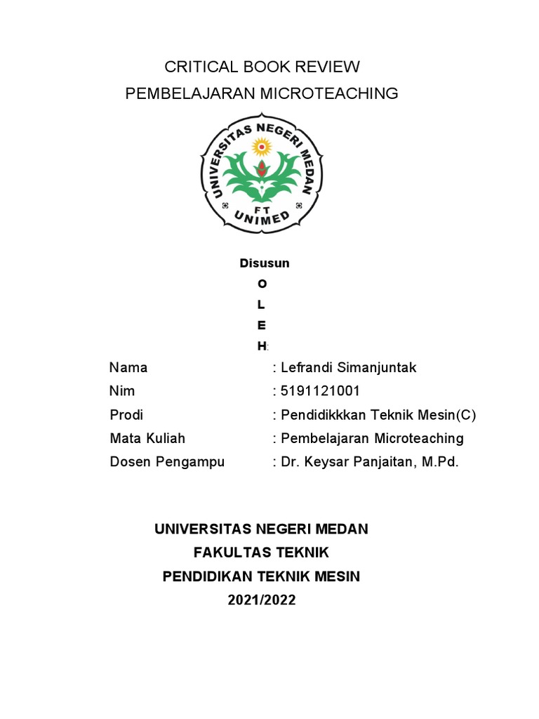 CBR Pemb Microteaching Lefrandi Simanjuntak | PDF