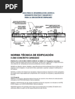 Norma E060 Concreto Armado | PDF | Hormigón | Fundación (Ingeniería)