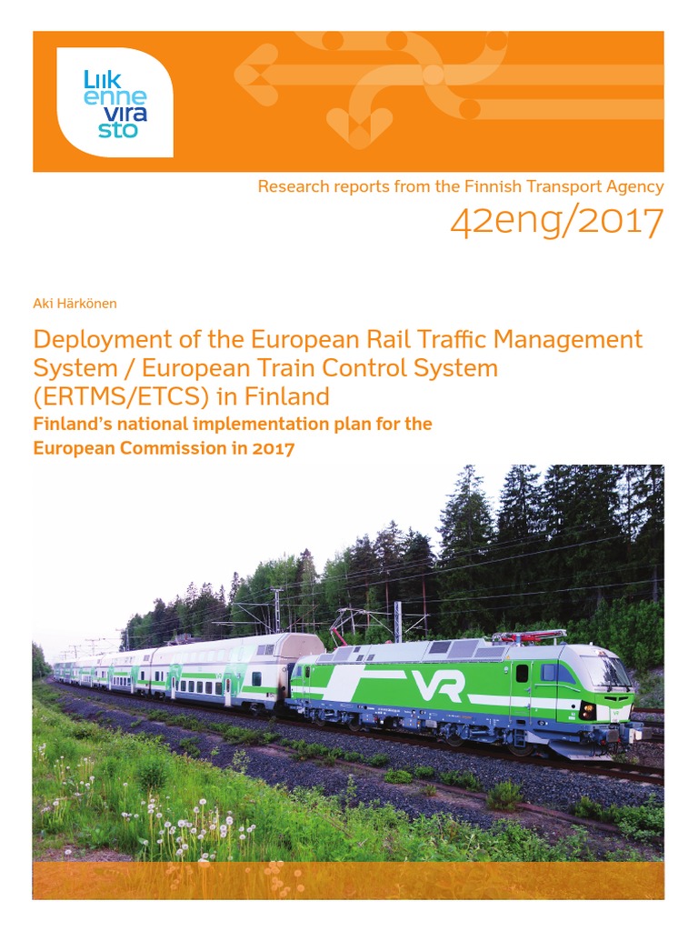 Deployment of The European Rail Traffic Management System / European ...