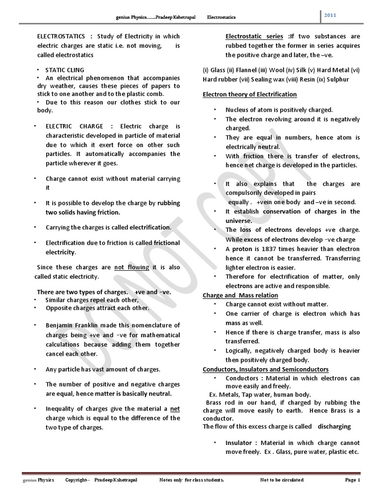 Pradeep Kshetrapal - Genius Physics (Class 12) - For IIT-JEE and CBSE 2 ...