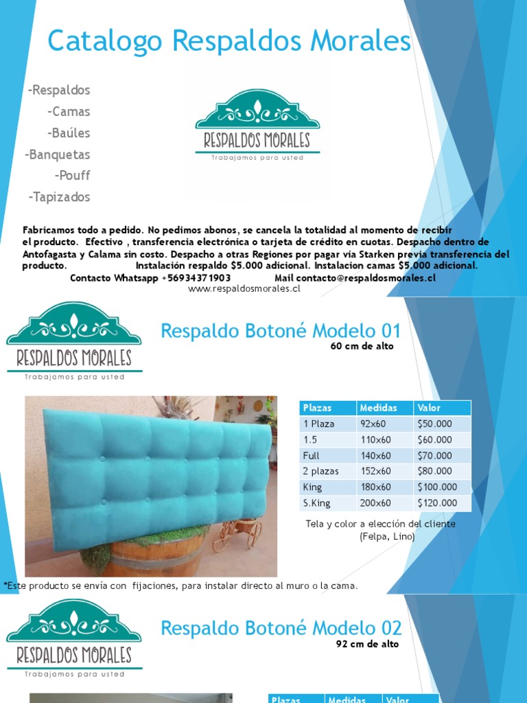 Catalogo Respaldos Morales - 2021pag | PDF