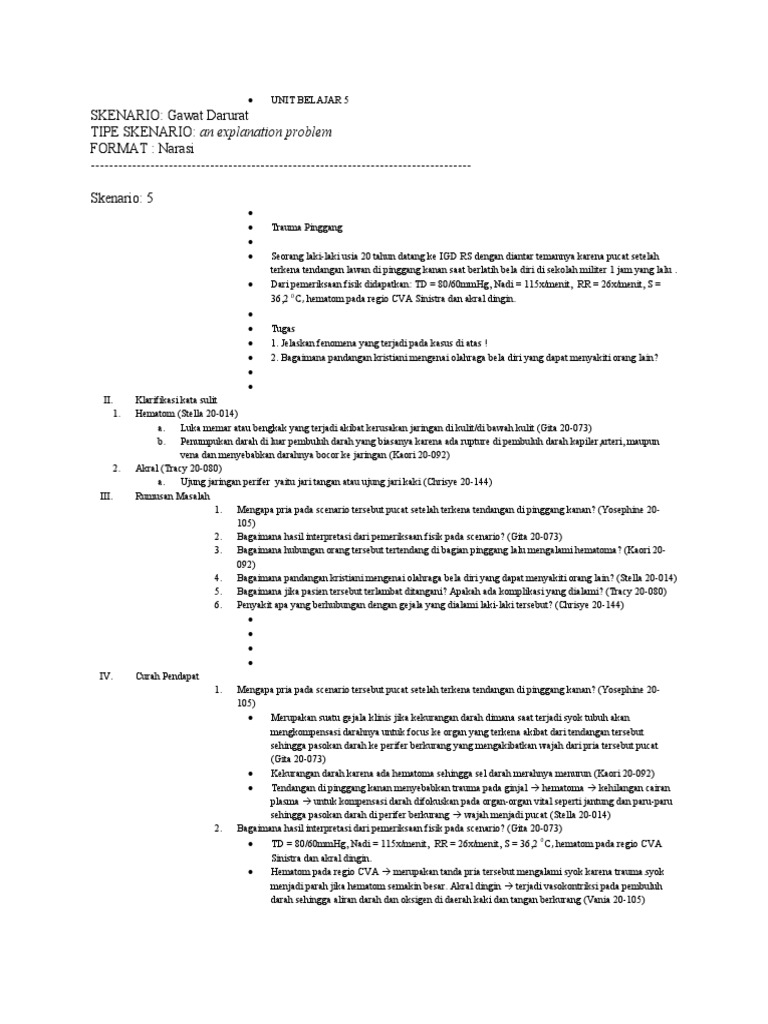 Tutorial Skenario 5 - Blok 9 | PDF
