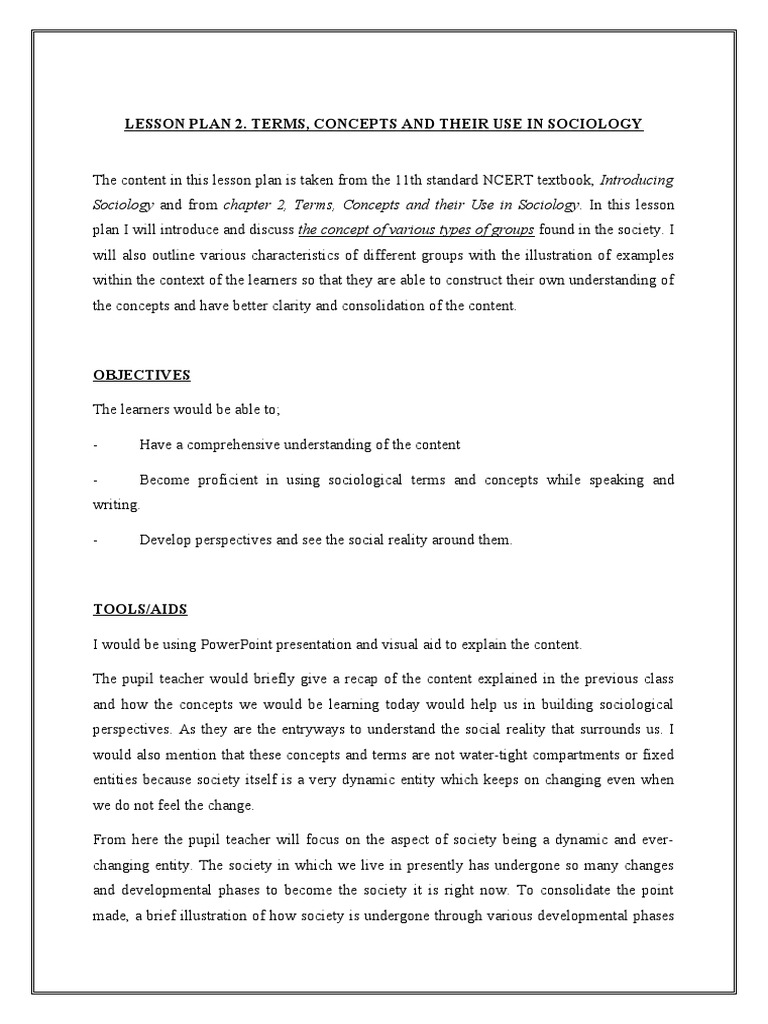 Understanding Social Groups: A Lesson on Aggregate Groups, Quasi Groups ...