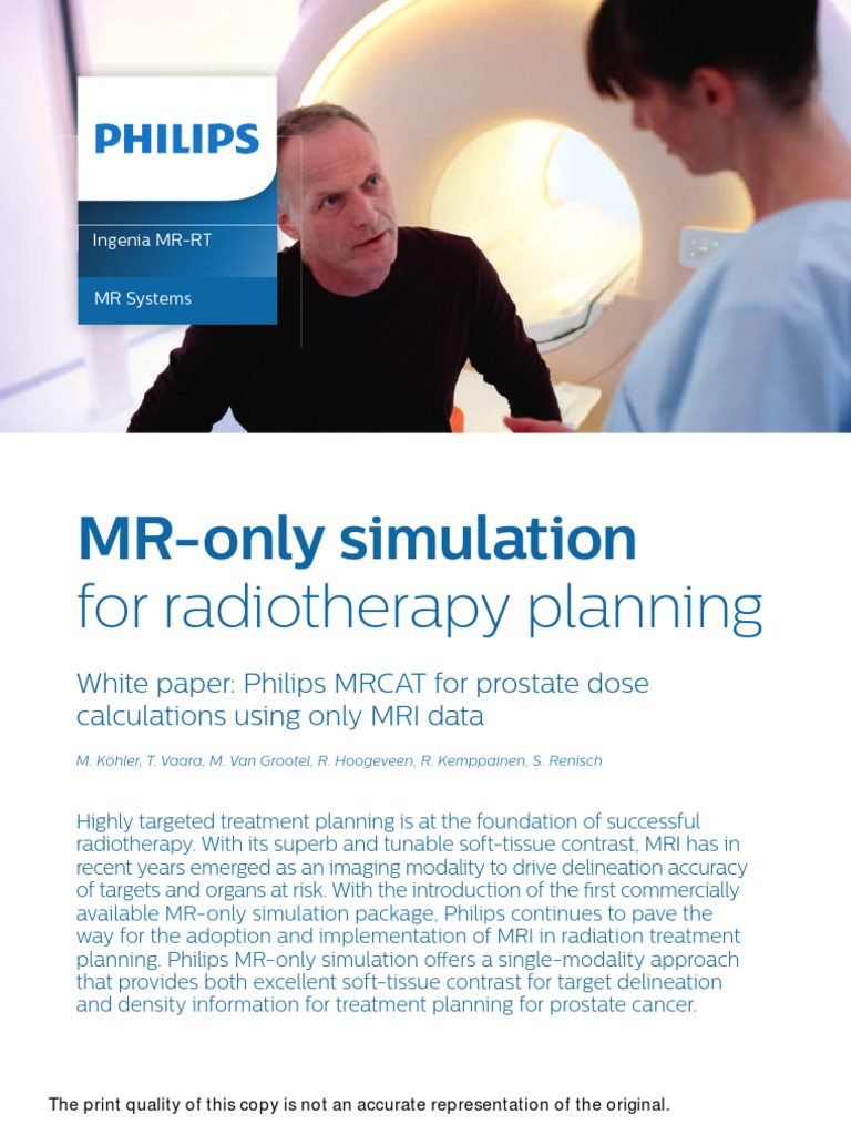 MR Simulator | PDF | Medical Imaging | Radiation Therapy