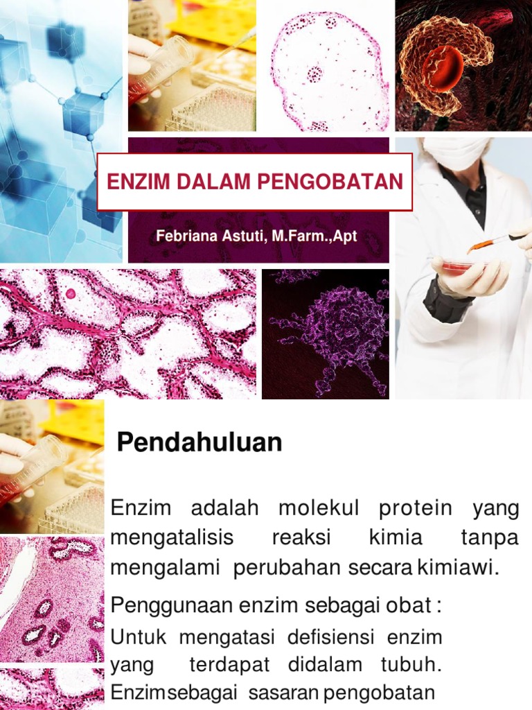 ENZIM DALAM PENGOBATAN Daring | PDF