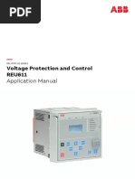 REF 615 Relay Manual | PDF | Electrical Engineering | Electromagnetism