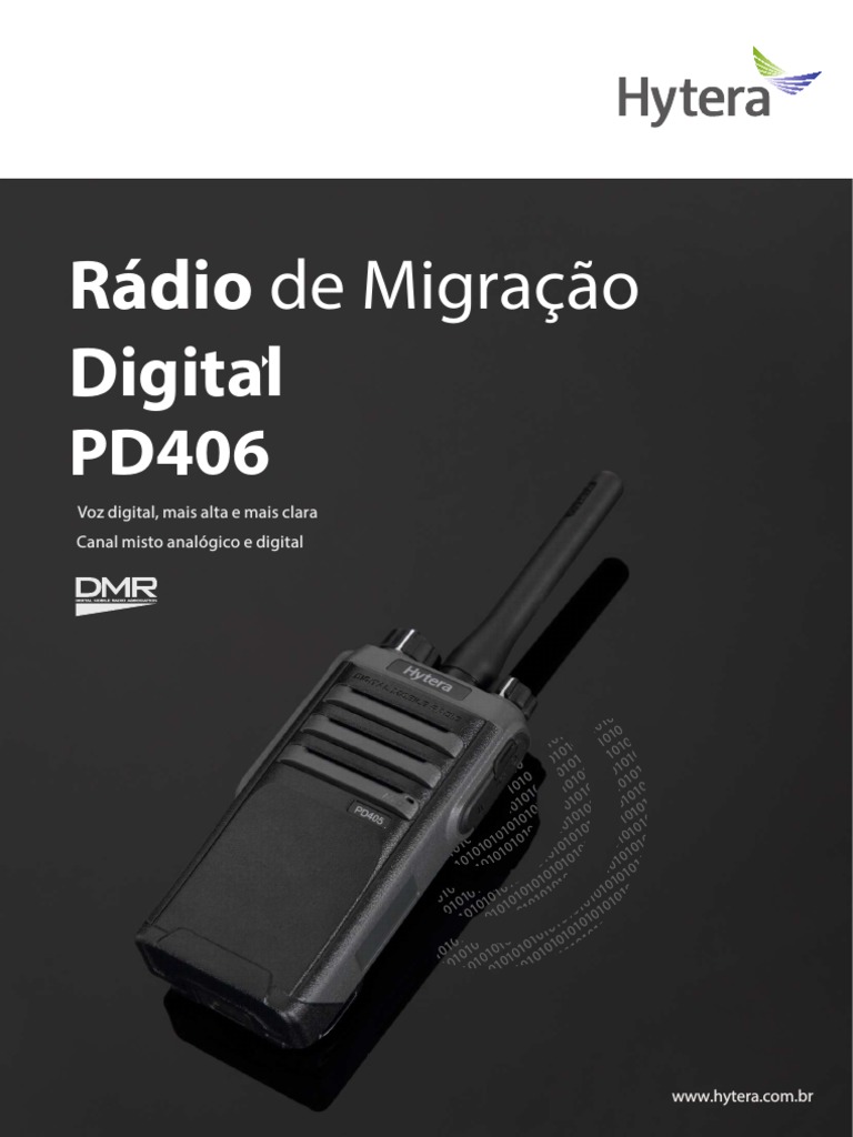 Hytera PD406 - 2020 | PDF | Frequência muito alta | Televisão digital