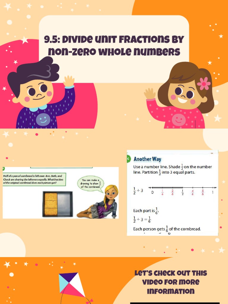 9 5 Divide Unit Fractions By Non Zero Whole Numbers PDF