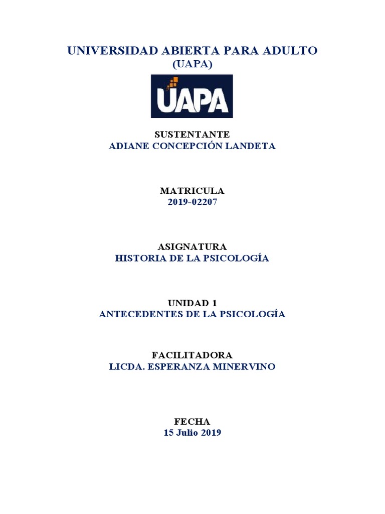 Aportes de filósofos antiguos a los inicios de la Psicología | PDF ...