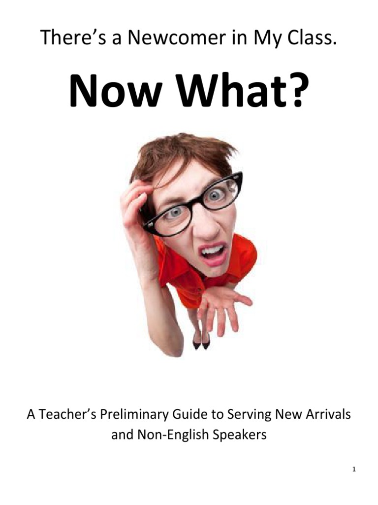 Newcomer Teachers Guide General | PDF | Second Language Acquisition ...