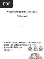 Tipos de Ventilación Mecanica, Invasiva y No Invasiva | PDF | Sistema respiratorio | Respiración