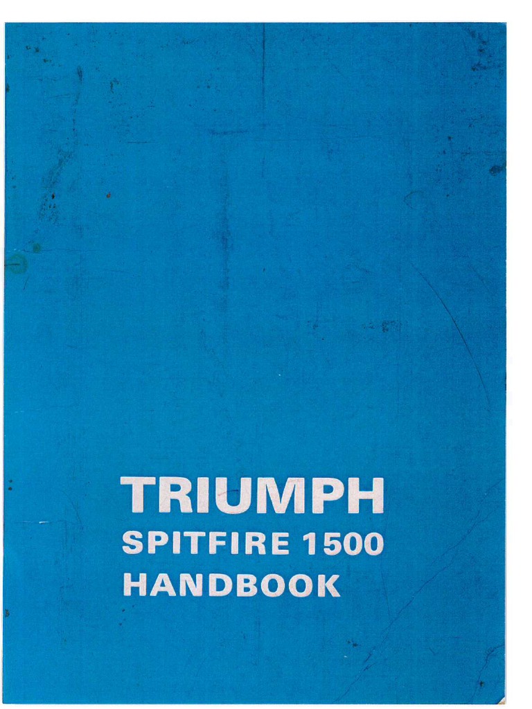 Spitfire 1500 Handbook | PDF