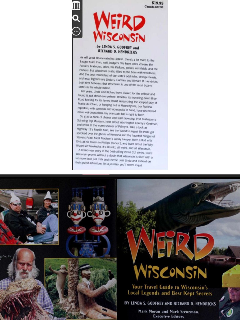 Weird Wisconsin - Travel Guide | PDF