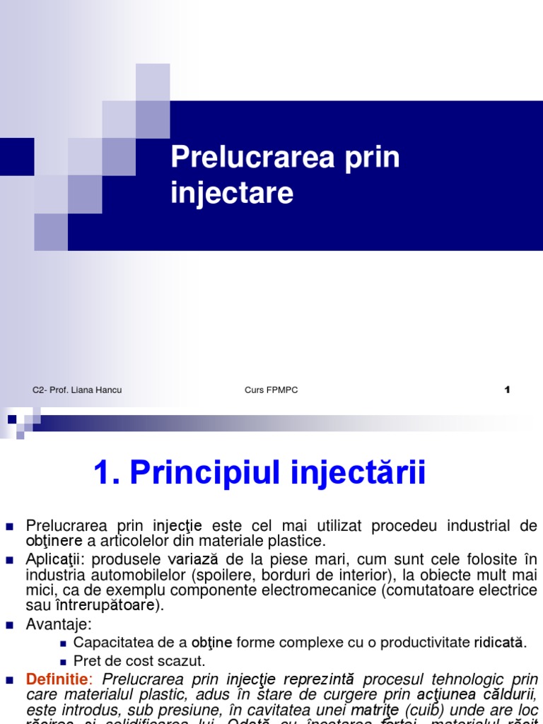 C2 Injectarea | PDF