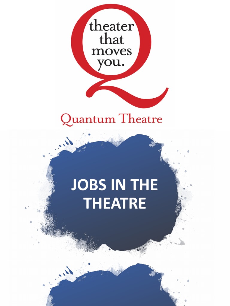 Theatre Careers and Roles Explained | PDF
