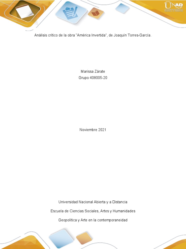 Analisis Critico America Invertida | PDF