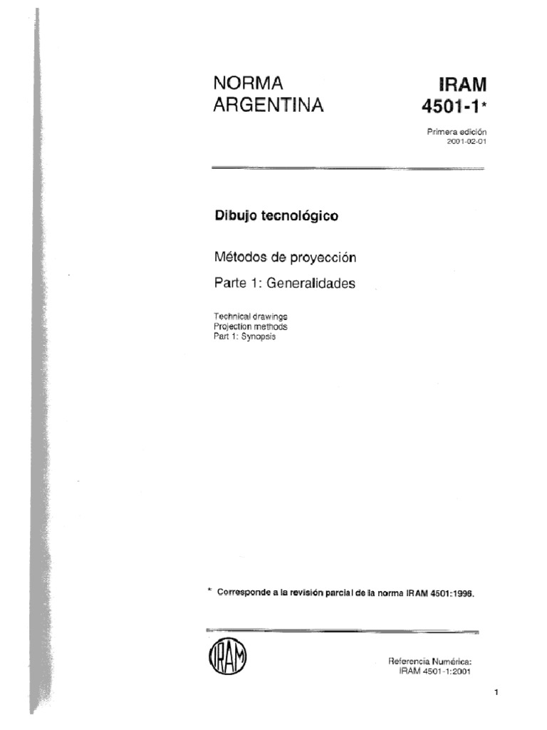 Iram 4501-1 | PDF