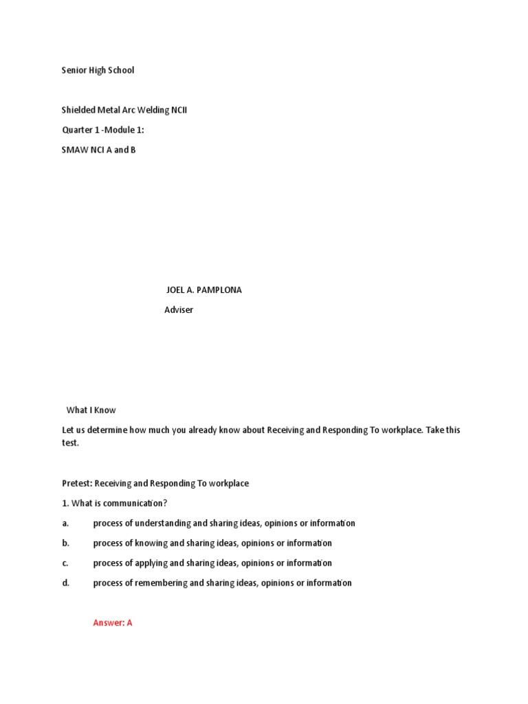 Work Immersion Sample | PDF | Welding | Construction