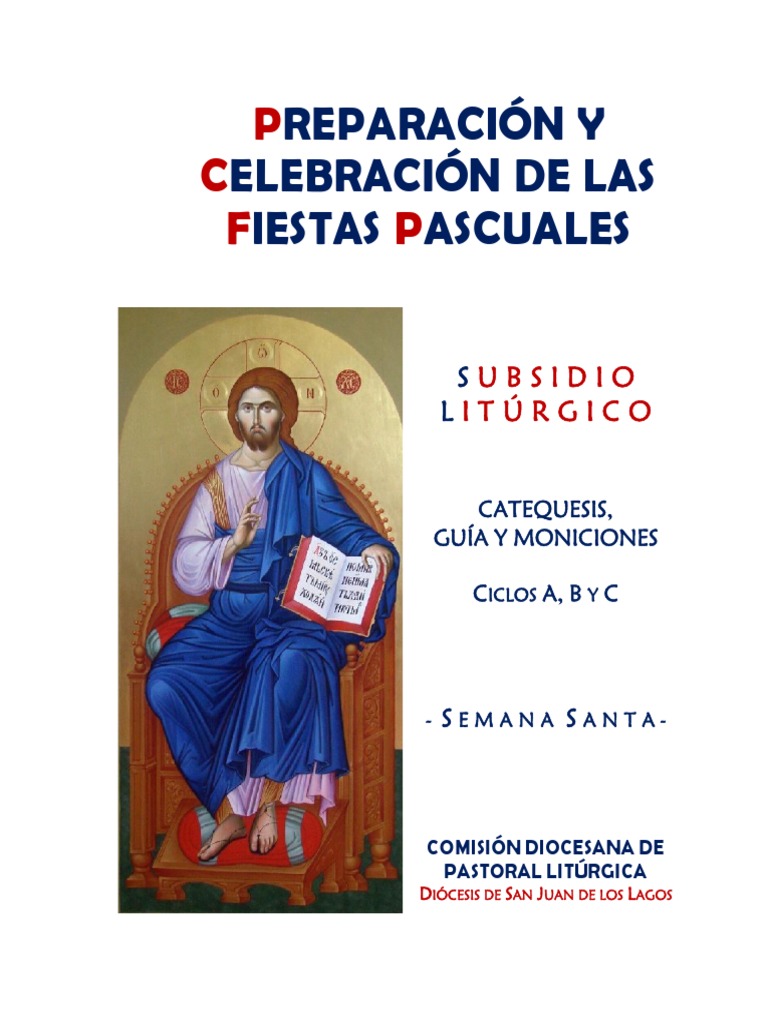 Preparación Celebración de Las Fiestas Pascuales 2022 | PDF | Misa ...