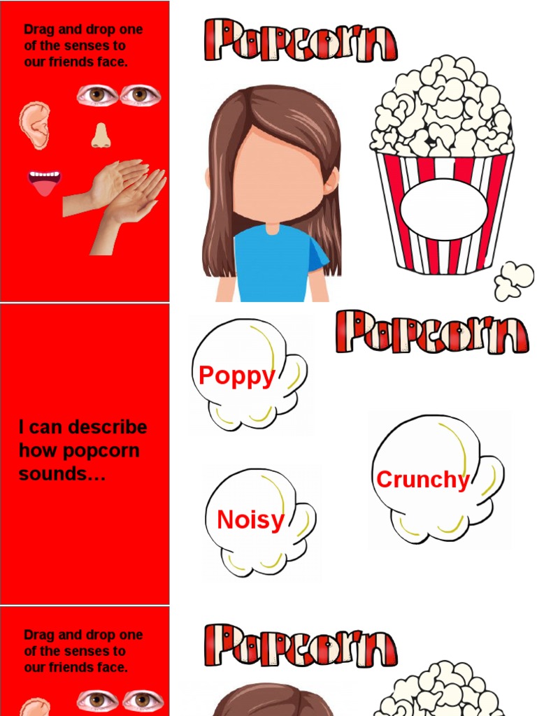 Popcorn Described by Five Senses | PDF