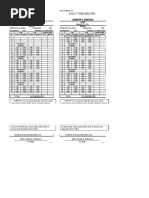 Sample DTR Template | PDF | Learning | Government