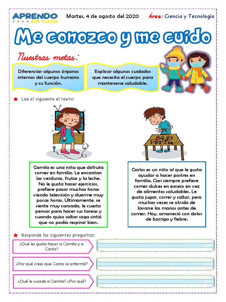 Me Conozco y Me Cuido | PDF | Digestión | Alimentos