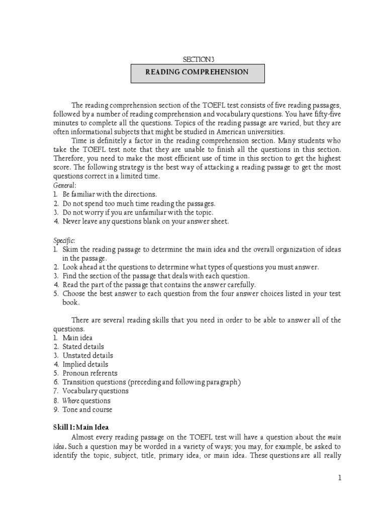 TOEFL - Reading Comprehension | PDF | Solar Eclipse | Moon
