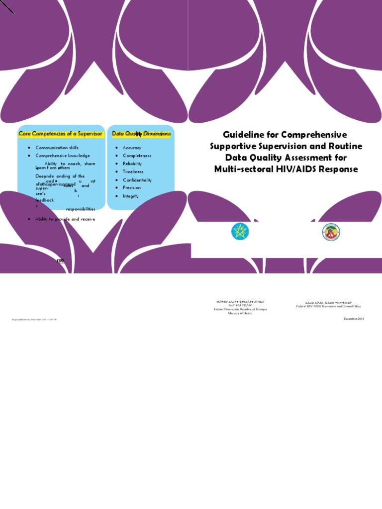 Guideline For Comprehensive Supportive Supervision and RDQA | PDF