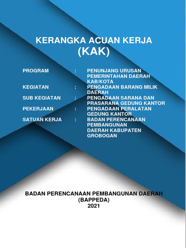 Pengadaan Peralatan Kantor BAPPEDA Grobogan | PDF | Komputer