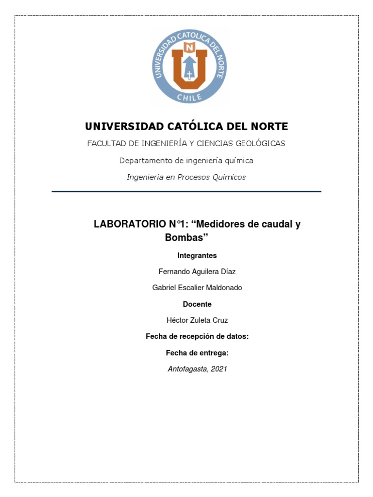 Lab1 Ope1 Fa GS | PDF | Bomba | Corriente eléctrica