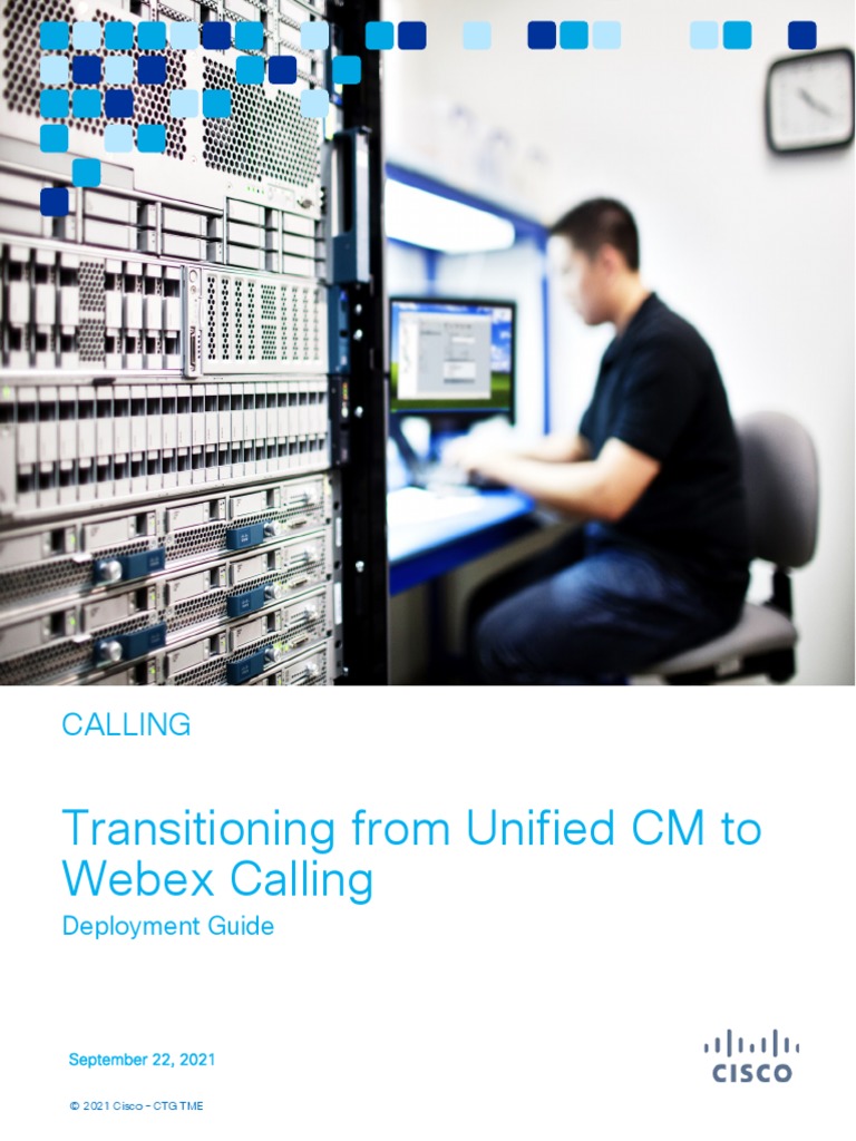 Cisco Cucm To Webex Calling Pdf Cloud Computing Cisco Systems