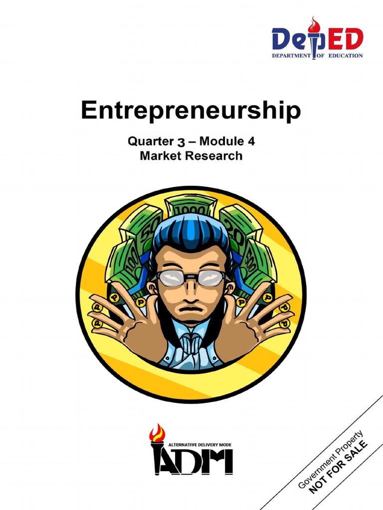 Entrepreneurship (Quarter 3-Module 4) | PDF | Survey Methodology ...