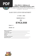 HUMSS-CNF Quarter 1, MODULE 2 - The Literary Elements | PDF | Poetry ...