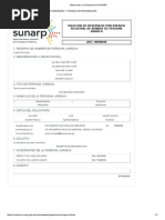 Sunarp Guia Busqueda Reserva de Nombre | PDF