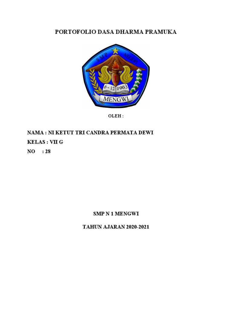 Dasa Dharma Pramuka | PDF