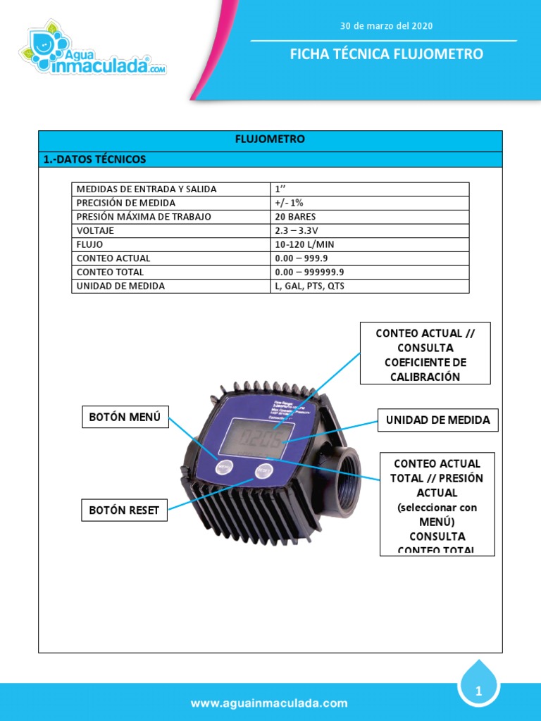FLUJOMETRO | PDF | Metrología