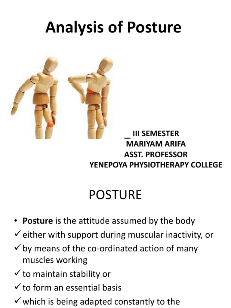 Posture Analysis and Standing Positions | PDF | Foot | Pelvis