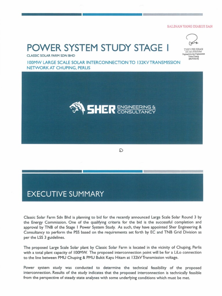 PSS Report | PDF | Transformer | Electrical Components