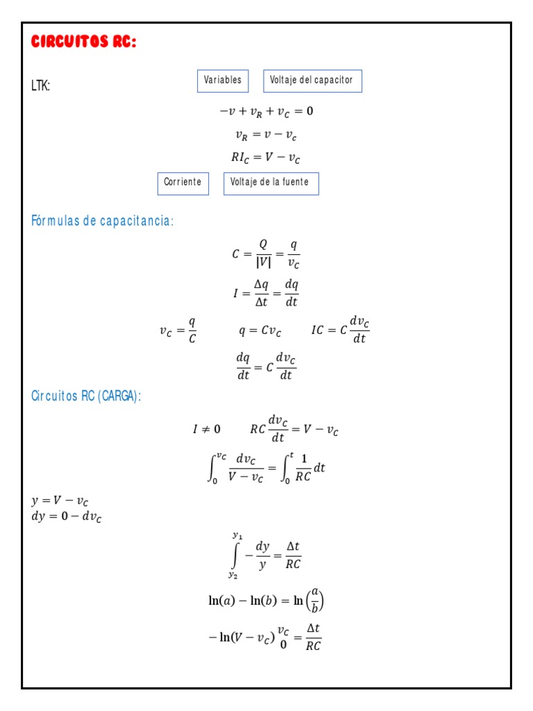 Circuitos RC | PDF | Campo magnético | Electromagnetismo