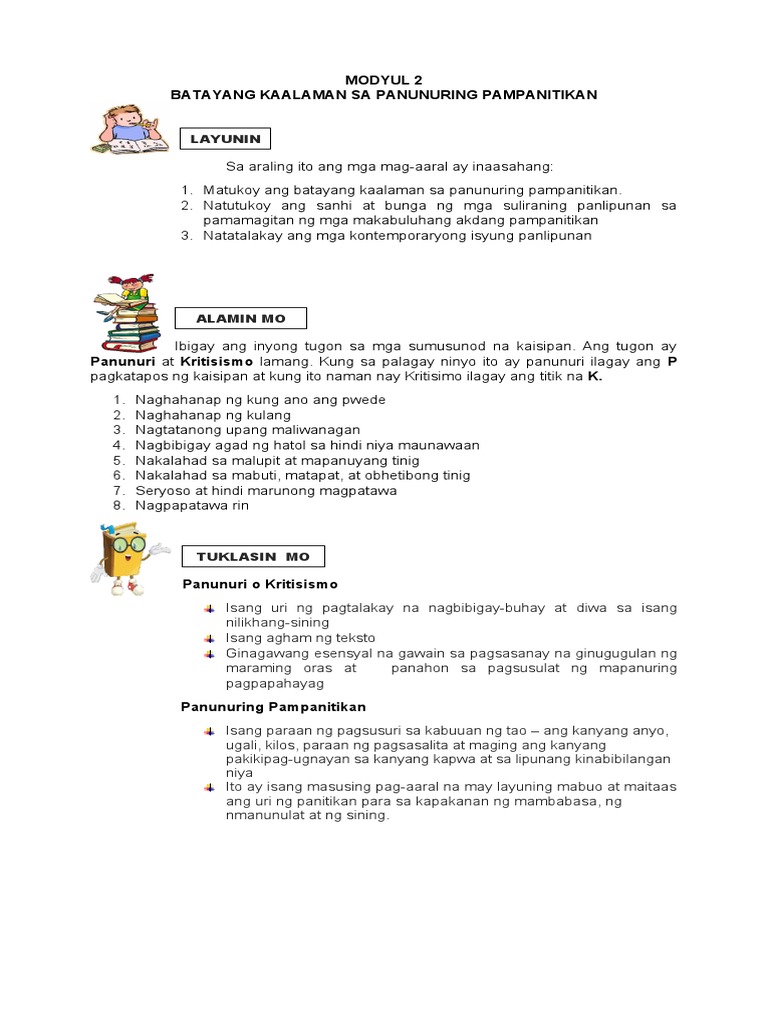 Modyul 2 - Soslit | PDF