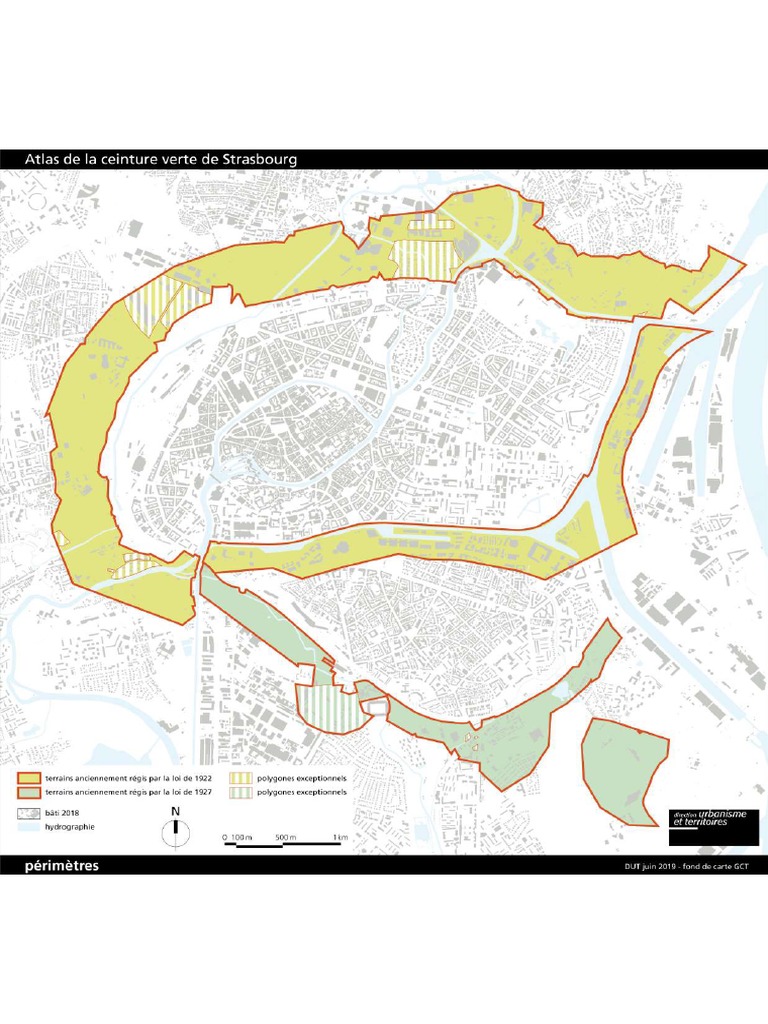 Ceinture Verte Périmètres Carte | PDF