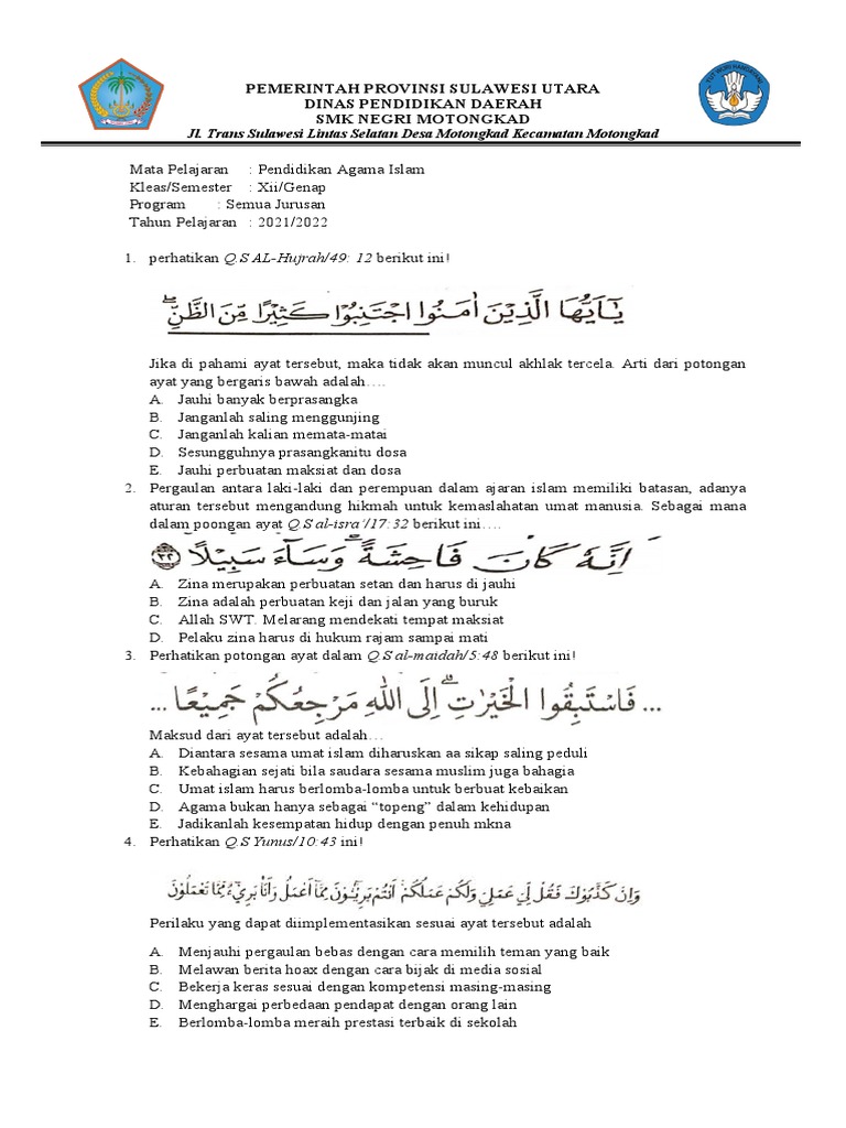 Soal Mama Abi | PDF